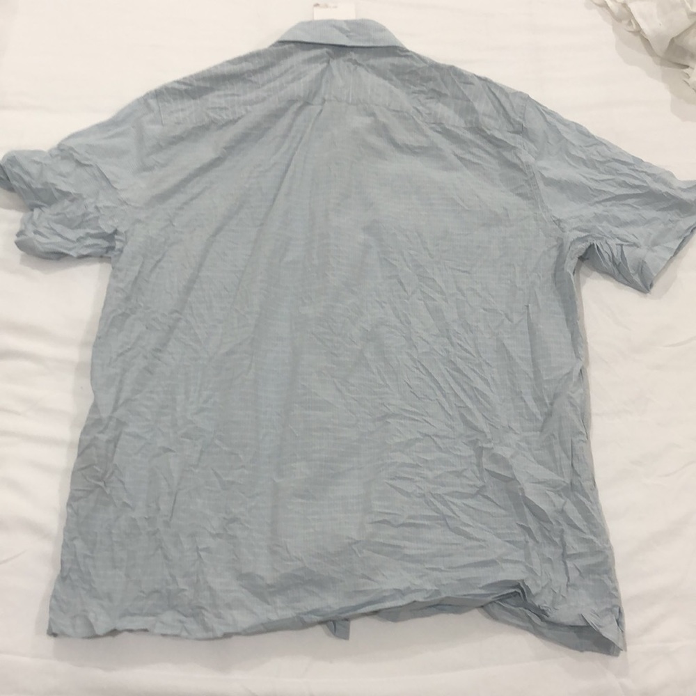 Theory Irving Poseidon Column Shirt - Gem